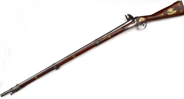 F. REYNOLDS NEW YORK Presentation 1824 HARPERS FERRY MUSKET #276 - Warpath
