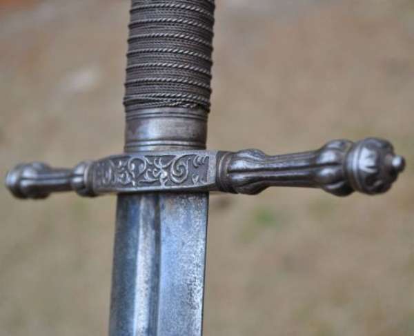 Antique European Executioner's or Bearing Sword #222 - Warpath