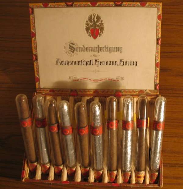 Luftwaffe Reichmarshal Hermann Goering Box of Cigars #77 - Warpath