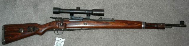 German BCD 4 Long Side Rail Sniper Rifle with Dialytan 4x Scope #97 ...