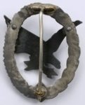 WWII German Luftwaffe W. Deumer Air Gunner/Radio Operator Badge - Warpath