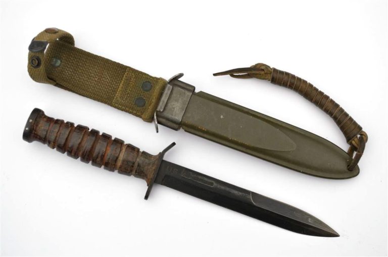 WWII CAMILLUS US M3 Fighting Knife Blade Stamped - Warpath