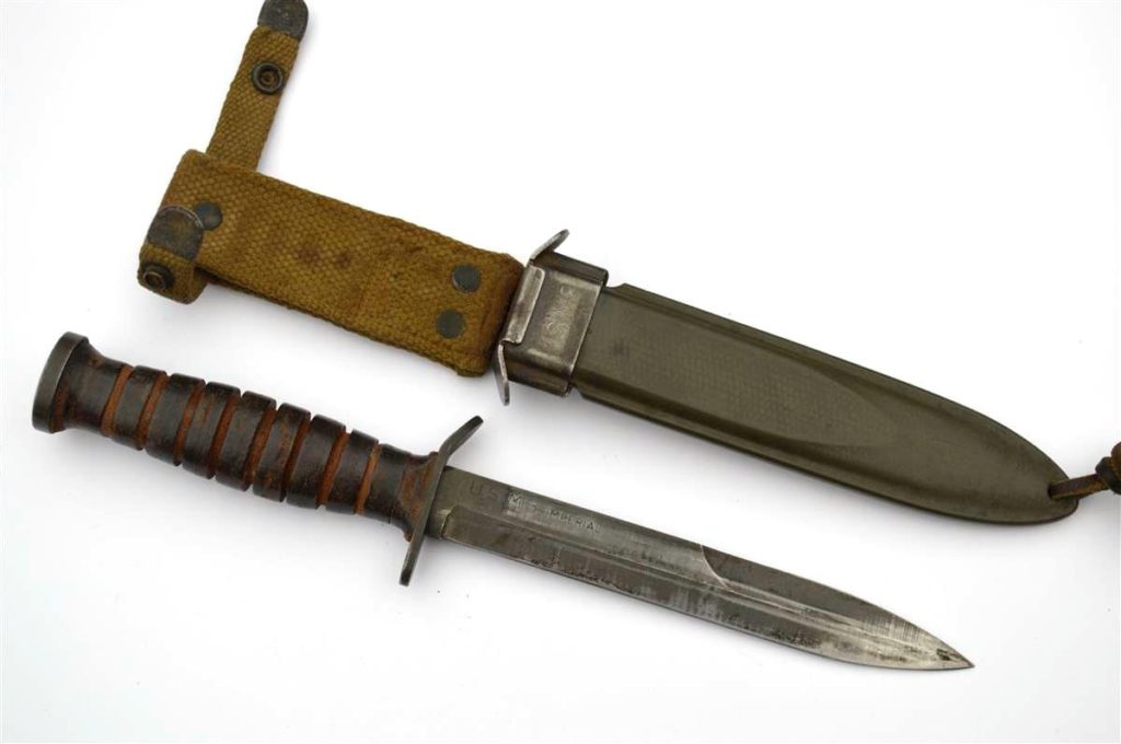 WWII IMPERIAL US M3 Fighting Knife Blade Stamped - Warpath