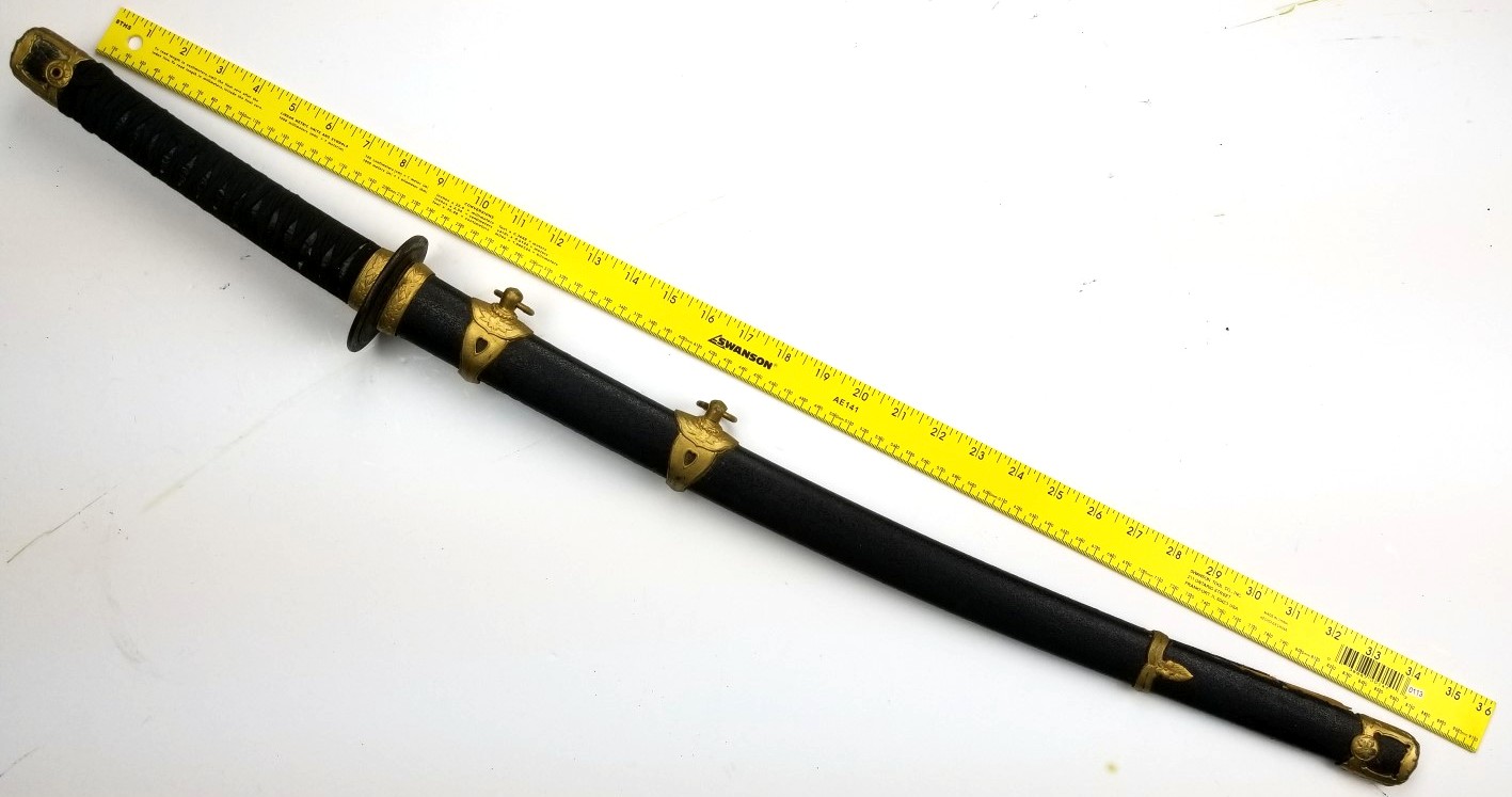 WWII Japanese Naval Officer's Sword Kai-Gunto - Warpath