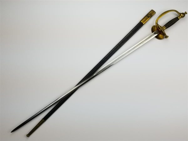 France École Polytechnique Epee Sword Model 1872 - Warpath