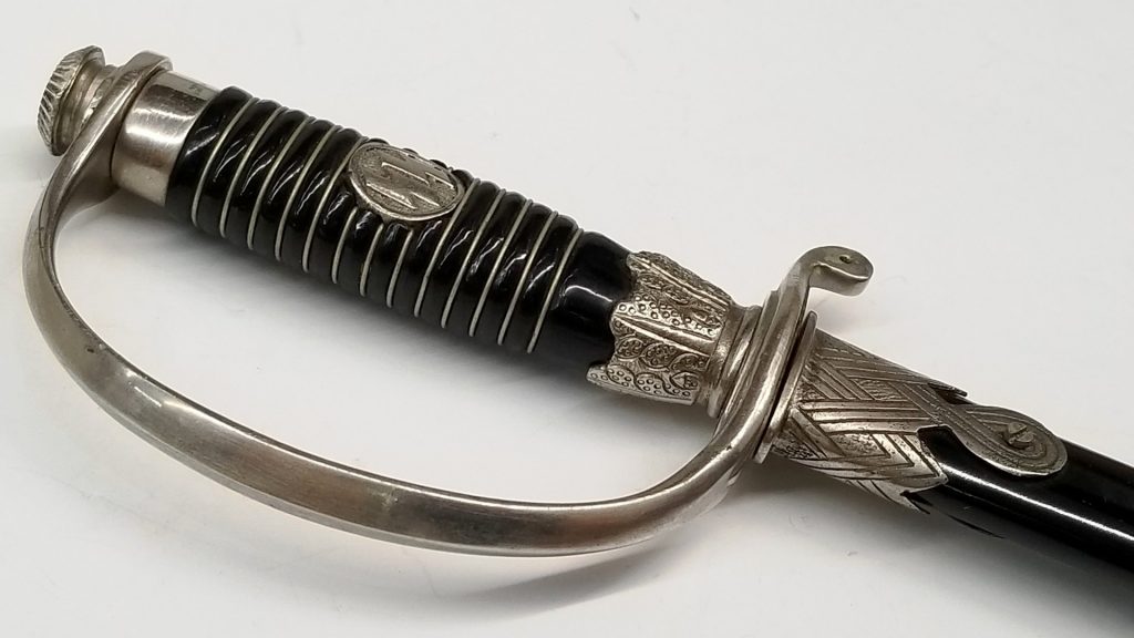 WWII German Dachau manufacture SS Officer's Candidate Sword - Warpath