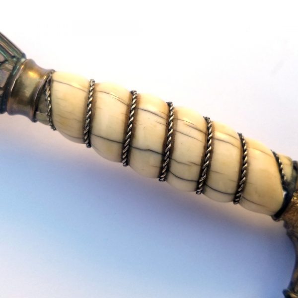 WWII German Transitional Kriegsmarine Ivory Hilt Damascus Blade Officer ...