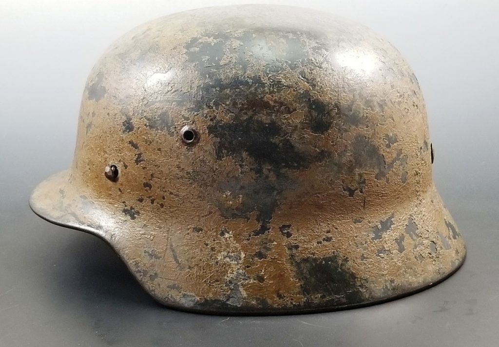 WWII German Luftwaffe M35 Tropical Camouflage Helmet - Warpath