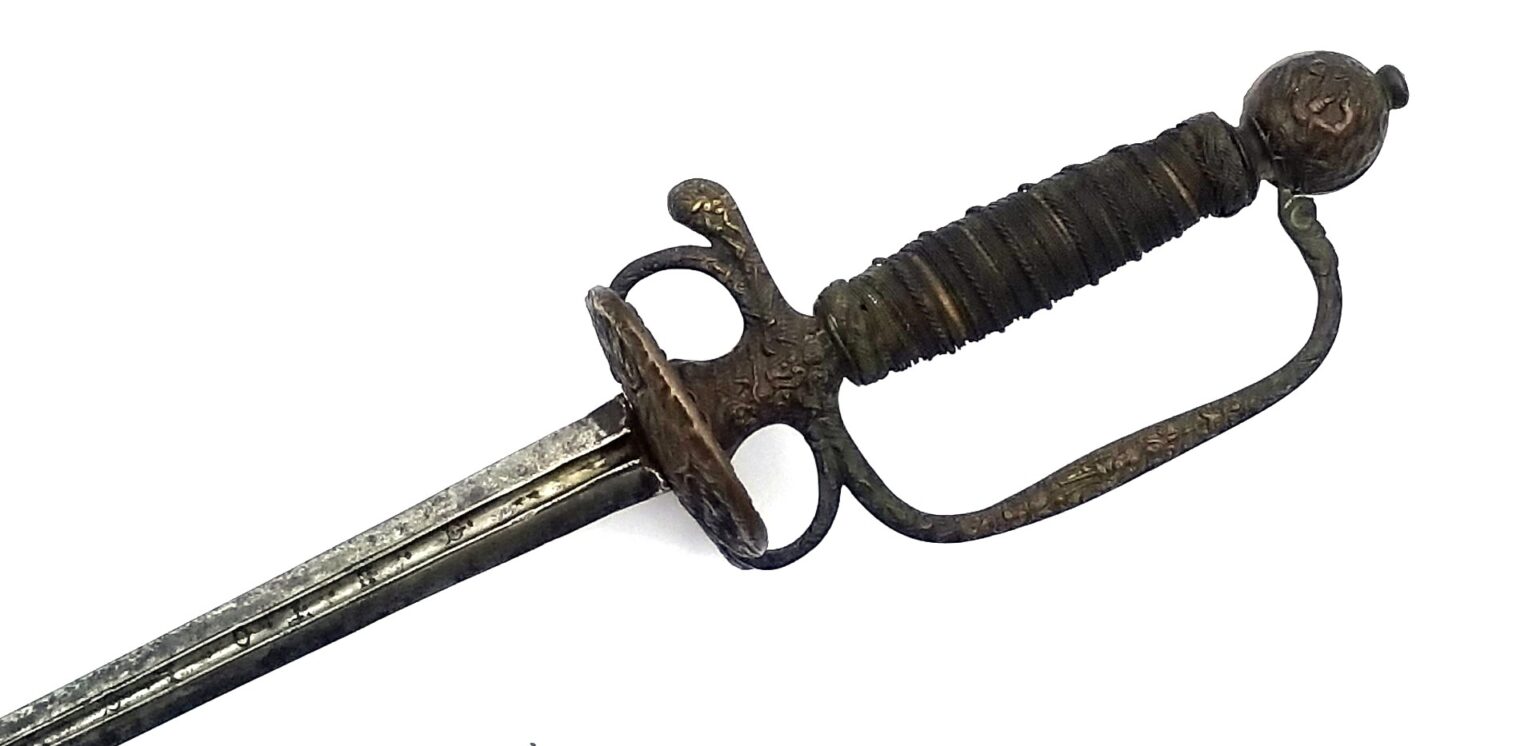Late 17th Century Copper Hilt Gentleman's Small Sword - Warpath