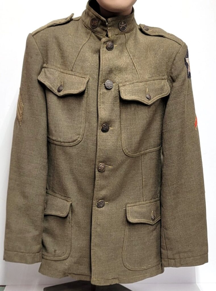WW1 2nd Infantry Division 3rd Bn 9th Inf Regt Tunic with Indianhead ...