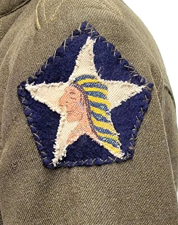 WW1 2nd Infantry Division 3rd Bn 9th Inf Regt Tunic with Indianhead ...