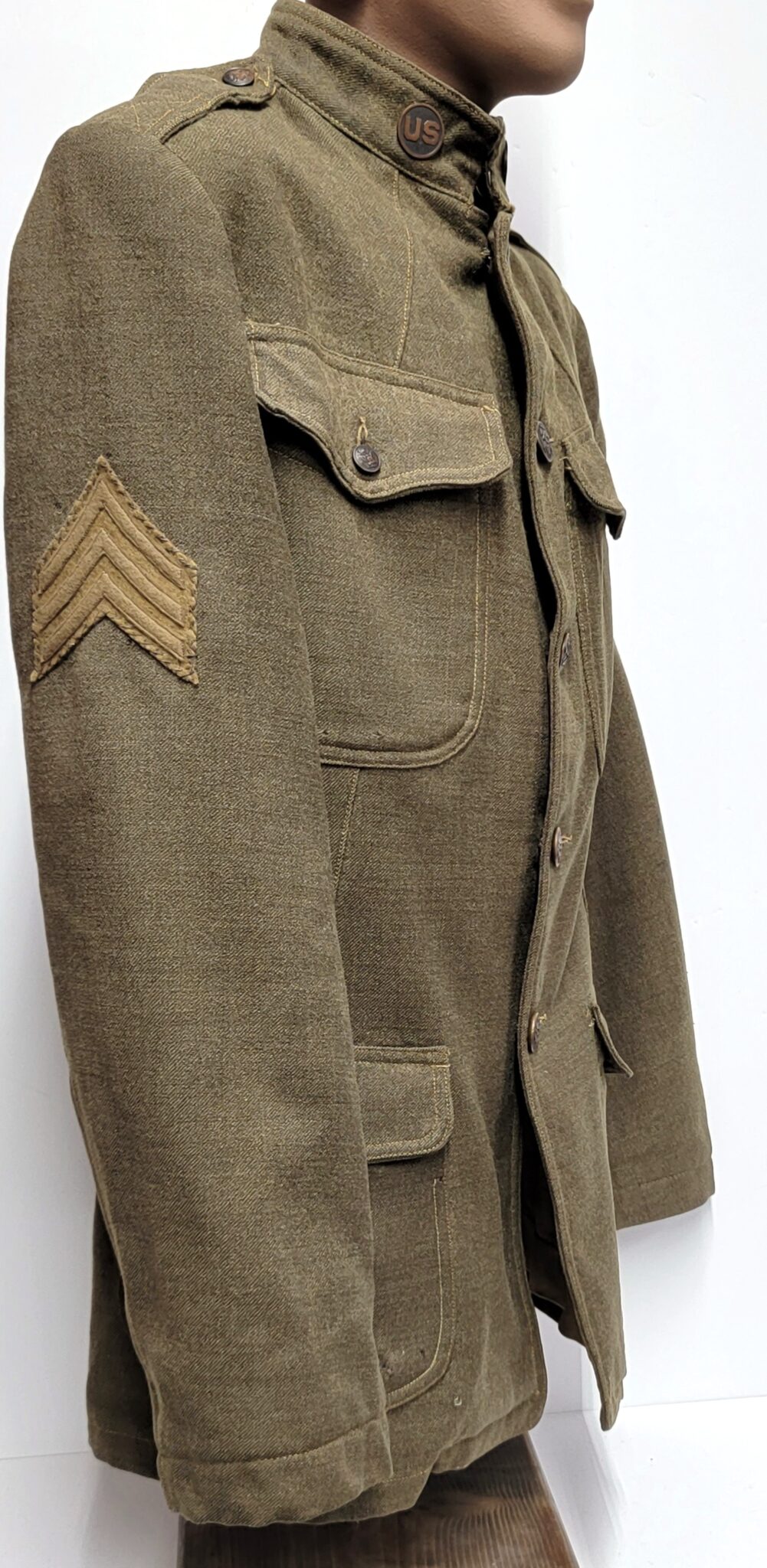 WW1 2nd Infantry Division 3rd Bn 9th Inf Regt Tunic with Indianhead ...