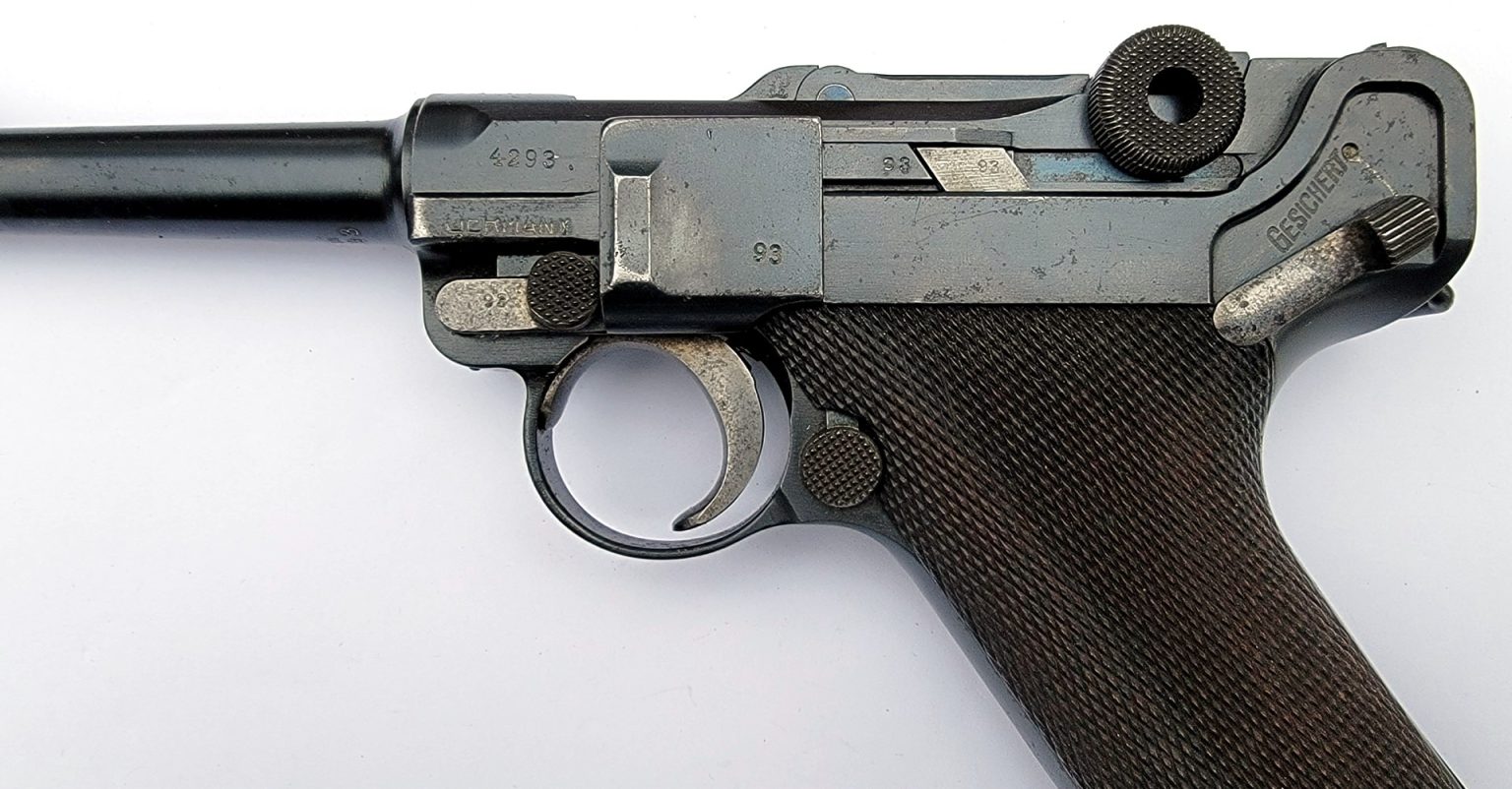 WWI German 1914 DWM P.08 Luger Pistol - Warpath