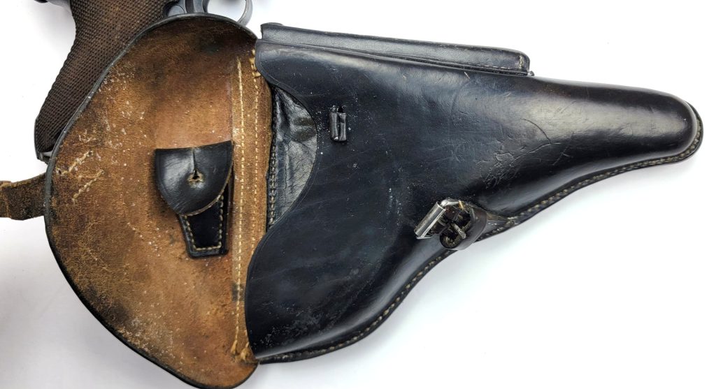 WWII German 1940 42 Code (Mauser) P.08 Luger Pistol with Holster - Warpath