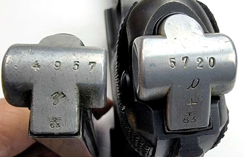 WWII German 1939 42 P.08 9mm Luger Pistol - Warpath