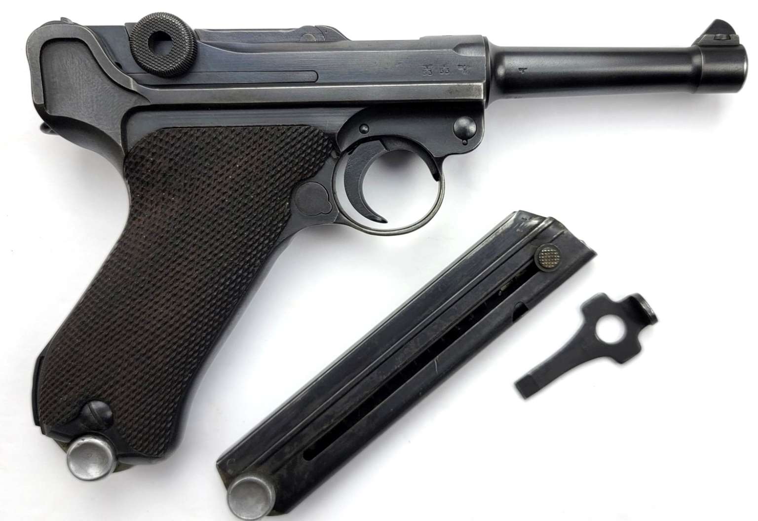 WWII German 1939 42 P.08 9mm Luger Pistol - Warpath