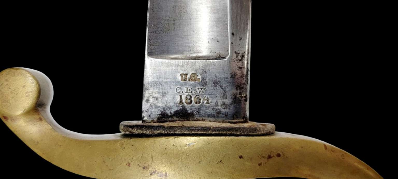 Civil War US Model 1840 Light Artillery Sword Ames Mfg. Co. 1864 - Warpath