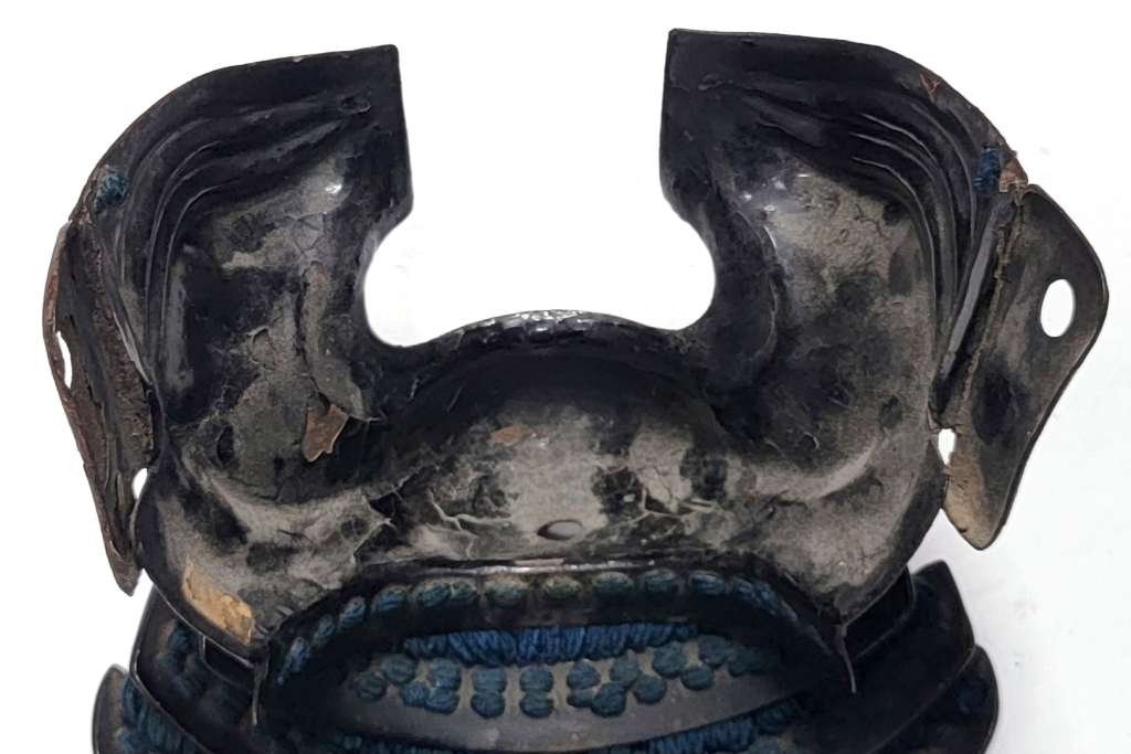 Japanese Samurai Red Lacquered Mempo Face Armor - Warpath