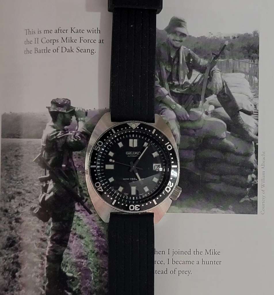 Vietnam War US Army Special Forces Officer's SEIKO 6105-8000 Dive Watch ...