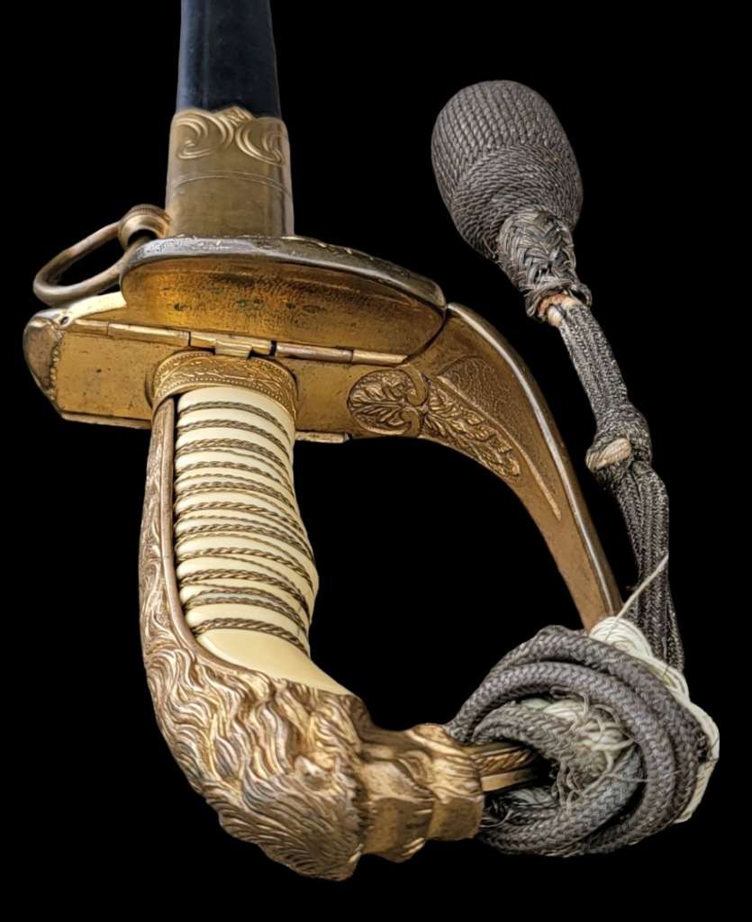 WWII GERMAN KRIEGSMARINE OFFICER'S SWORD (E. & F. HORSTER Solingen ...