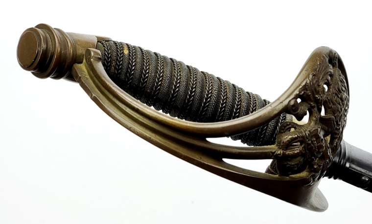 Imperial German Prussian Officer’s Sword Degen 1889 (Württemberg) by ...
