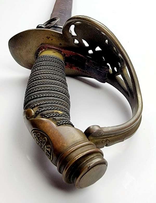 Imperial German Prussian Officer’s Sword Degen 1889 (Württemberg) by ...