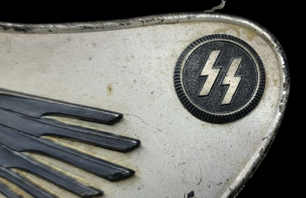 Rare Original WWII German 1938 SS Standard Bearers Gorget ...