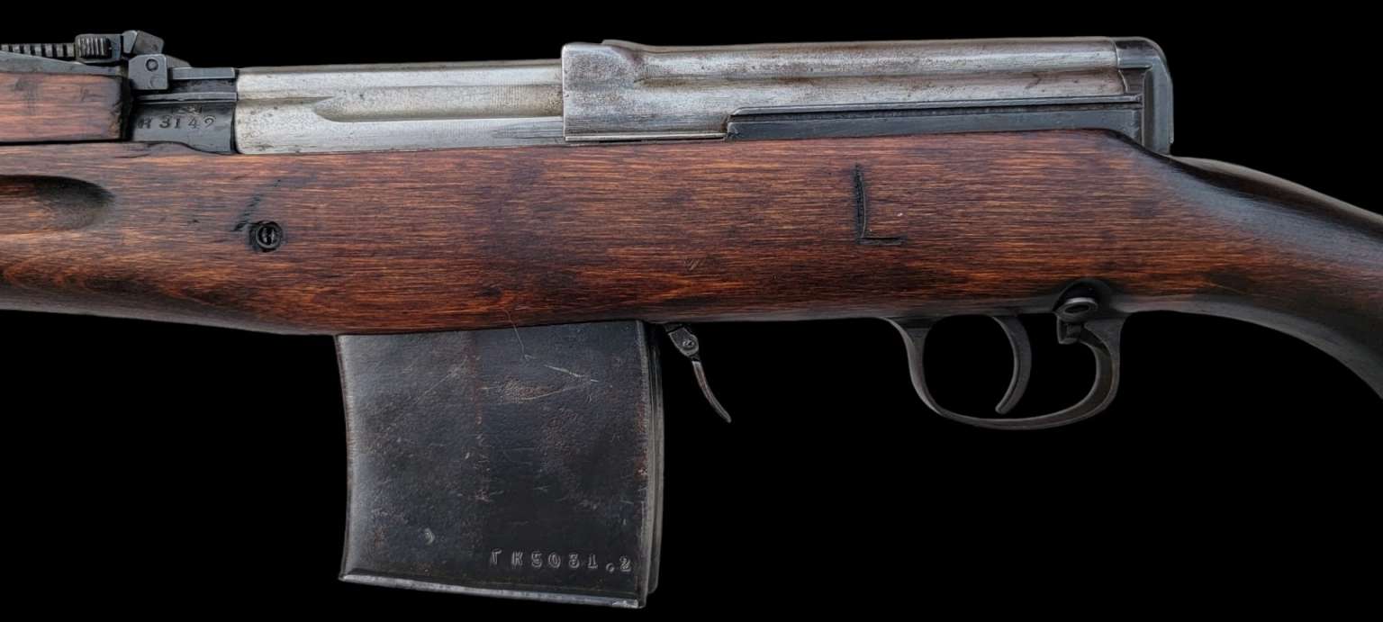 WWII Soviet Russian Podolsk Arsenal Tokarev SVT-40 Semi-Automatic Rifle ...