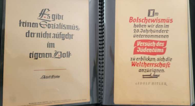 Original WWII German Propaganda Poster Collection Wochenspruch der ...