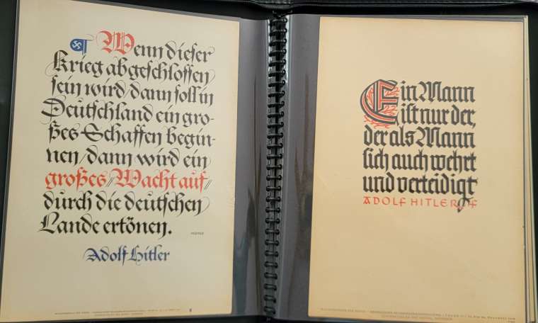 Original WWII German Propaganda Poster Collection Wochenspruch der ...