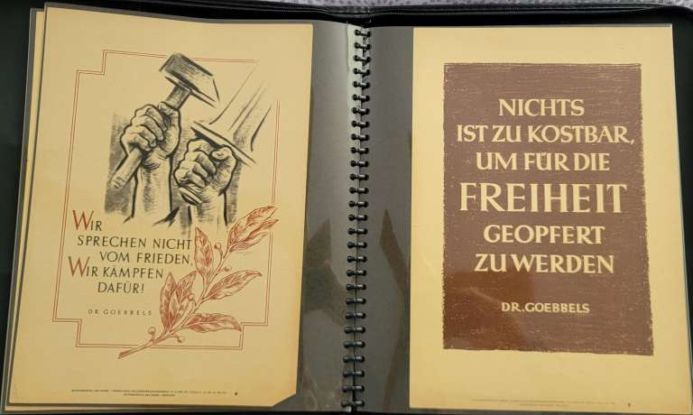 Original WWII German Propaganda Poster Collection Wochenspruch der ...