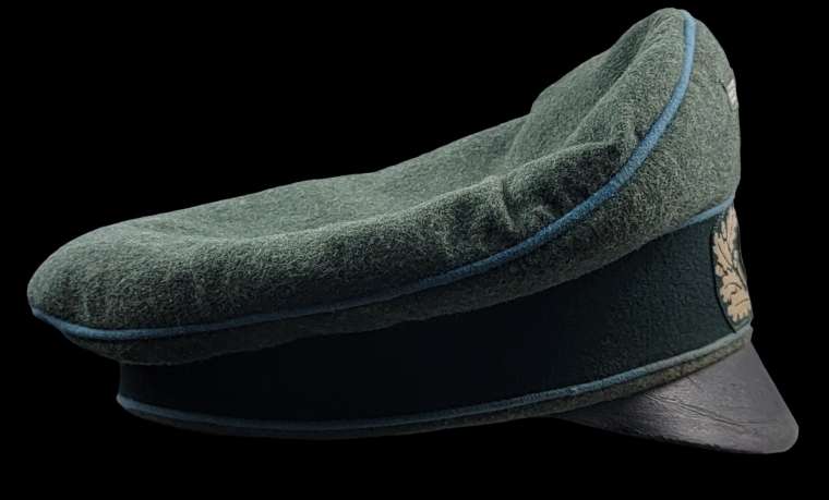 WWII Heer Transportation Crusher Visor Cap - Warpath