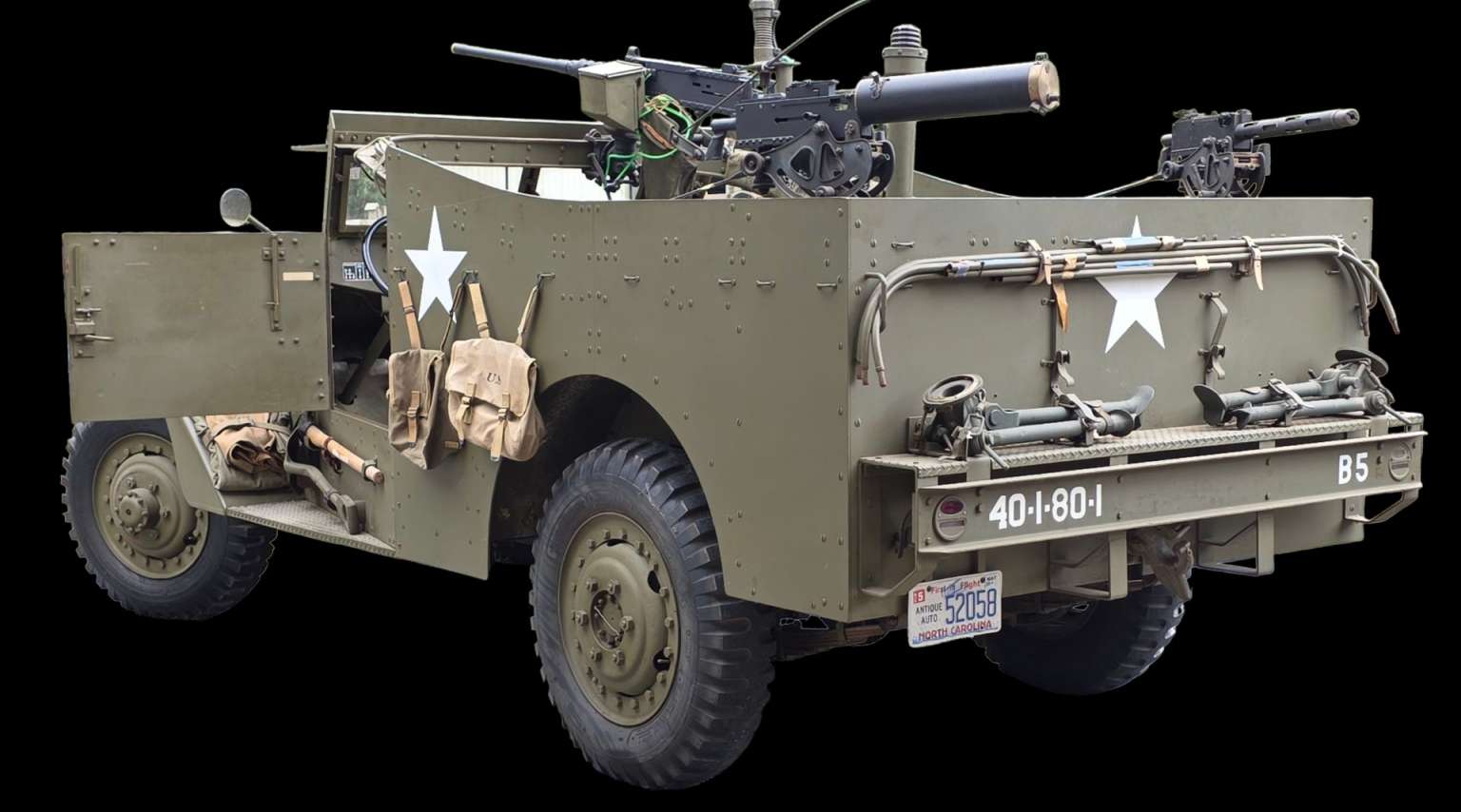 Classic WWII US Army M3A1 Armored Scout Car (WHITE Motor Company) - Warpath