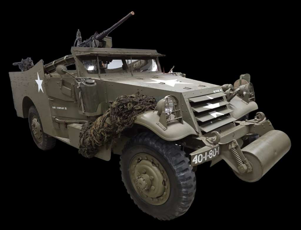 Classic WWII US Army M3A1 Armored Scout Car (WHITE Motor Company) - Warpath