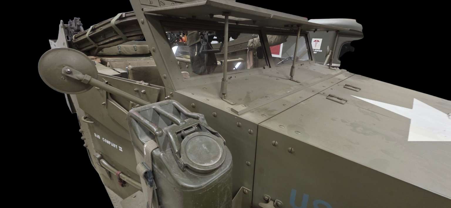 Classic WWII US Army M3A1 Armored Scout Car (WHITE Motor Company) - Warpath